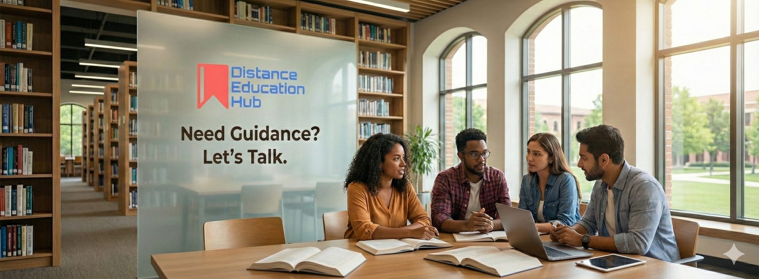 Contact Distance Education Hub - Get Expert Guidance